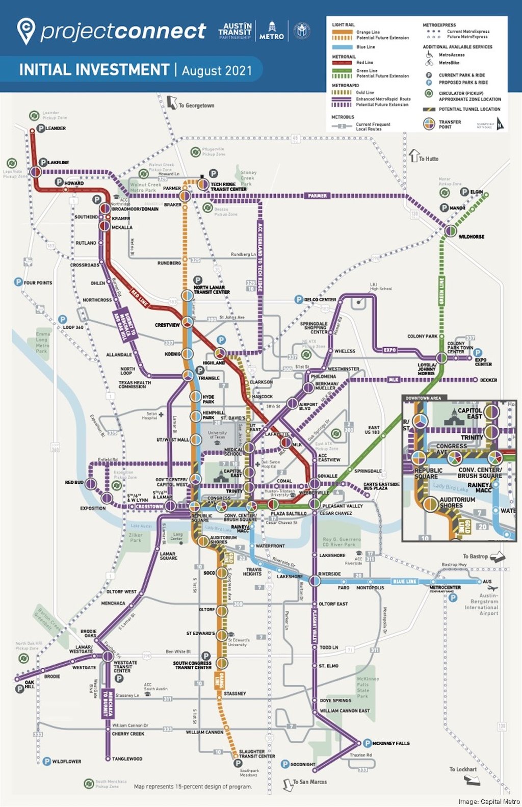 Project Connect estimated price tag revised upward - Austin Business ...