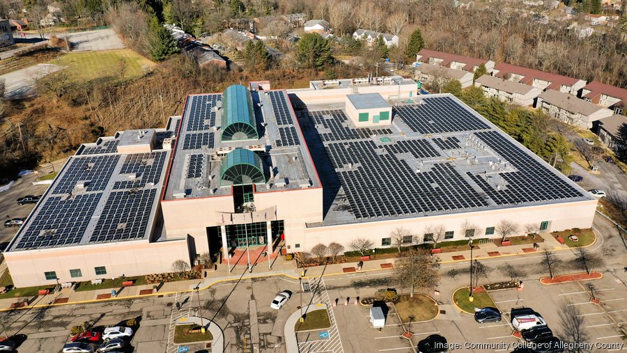 CCAC activates solar installation at North Campus - Pittsburgh Business ...