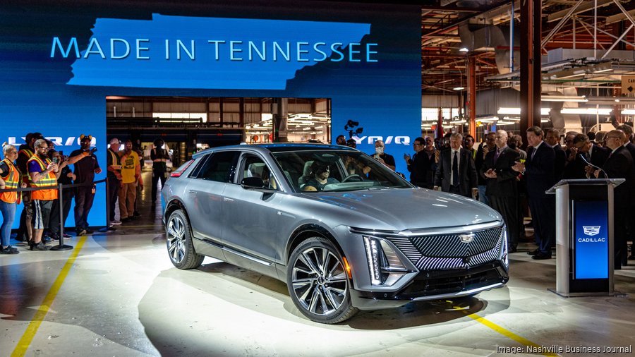 GM Cadillac Lyriq EV kickoff gives rare peek into enormous Spring Hill ...