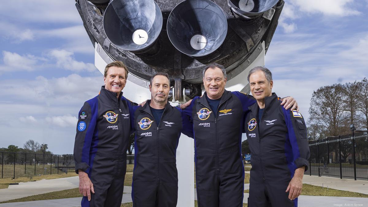 Houston's Axiom Space launches first all-private mission to ISS ...