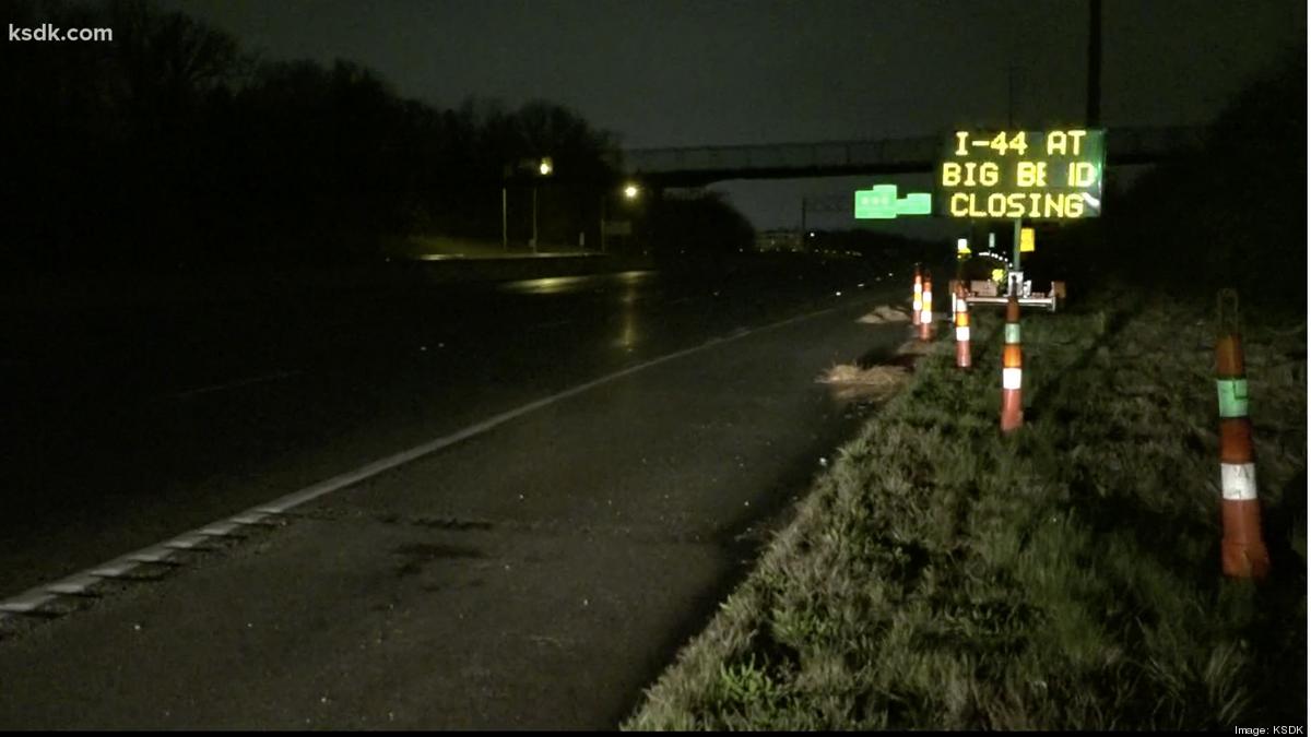 MoDOT begins work to remove Big Bend bridge over I-44 - St. Louis ...