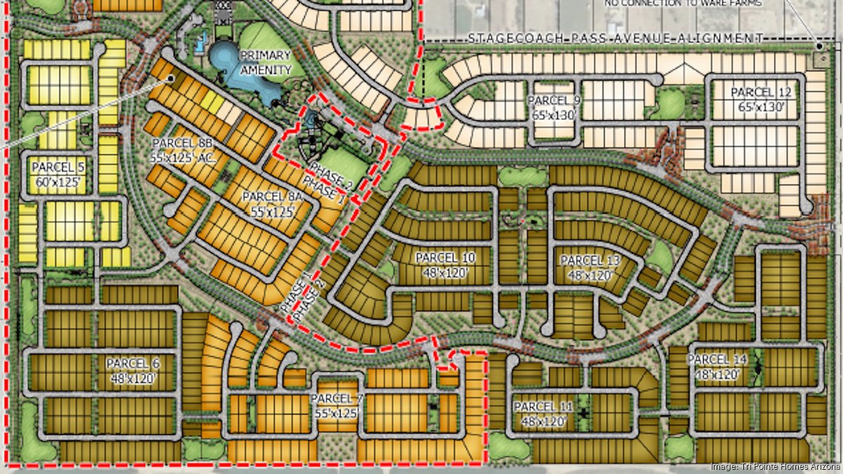 Tri Pointe Homes (TPH) to build homes at Ware Farms - Phoenix Business ...