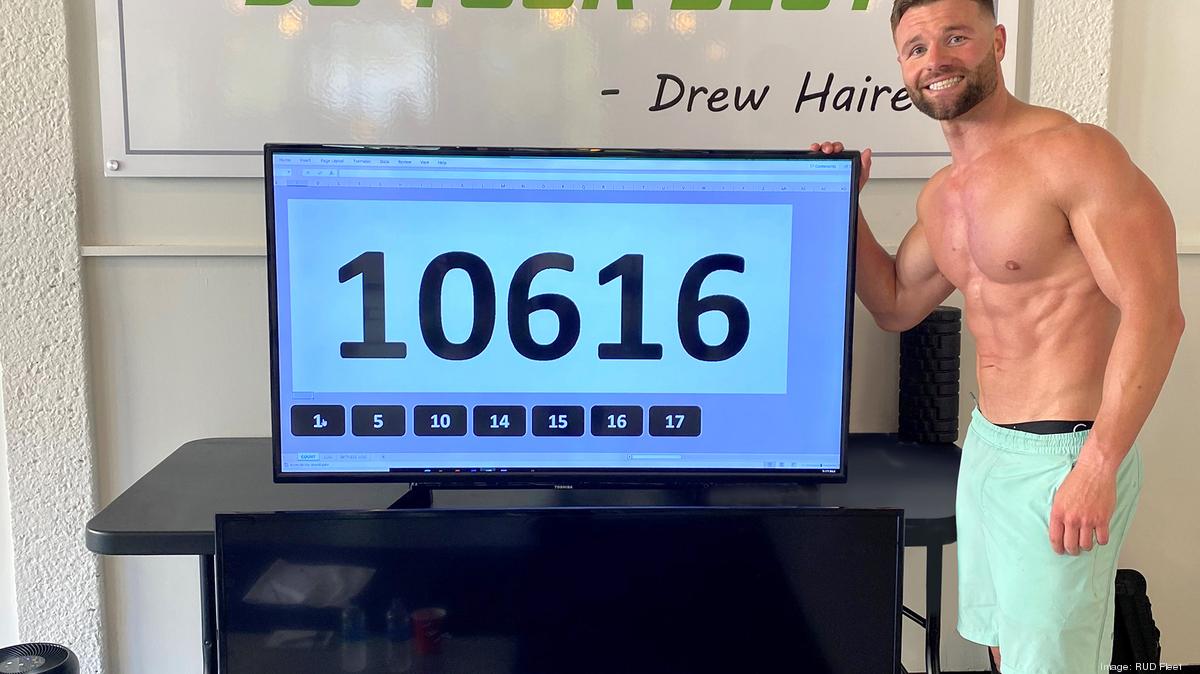 RUD Fleet owner Drew Haire attempts world record in pushups to benefit ...
