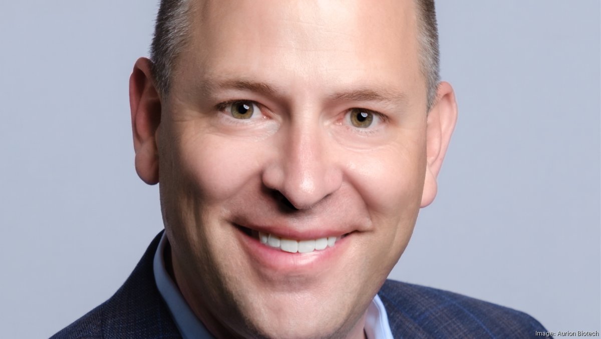 Greg Kunst, Aurion Biotech, is a PSBJ Healthcare Leadership awardee ...