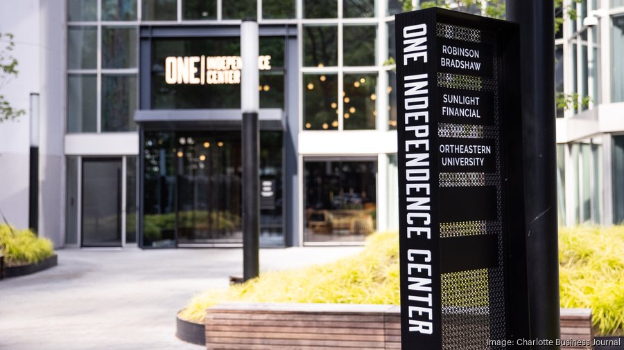 Uptown Charlotte's One Independence tower finishing $25M renovation ...