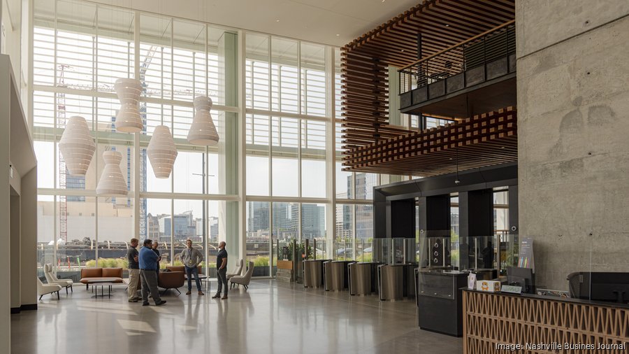 Photos: Inside Amazon's first Nashville Yards office tower - Nashville ...