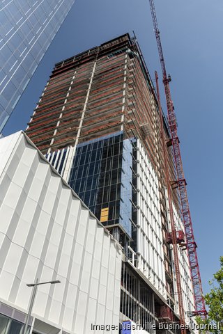 Amazon begins work on second Nashville tower after 3-year delay ...