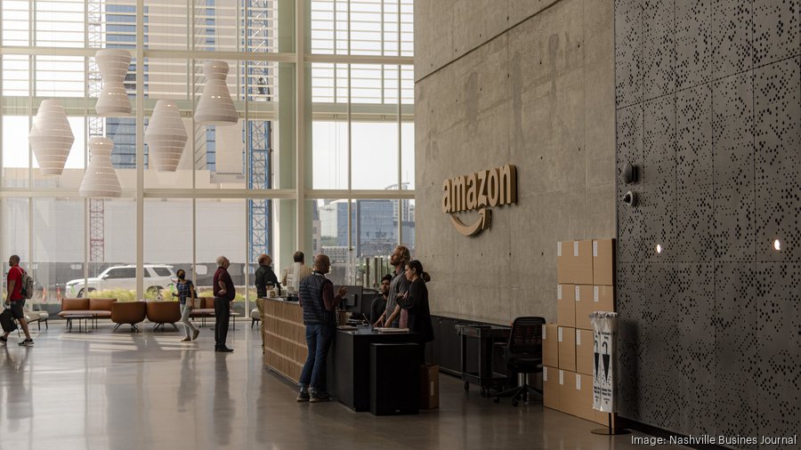 Photos: Inside Amazon's first Nashville Yards office tower - Nashville ...