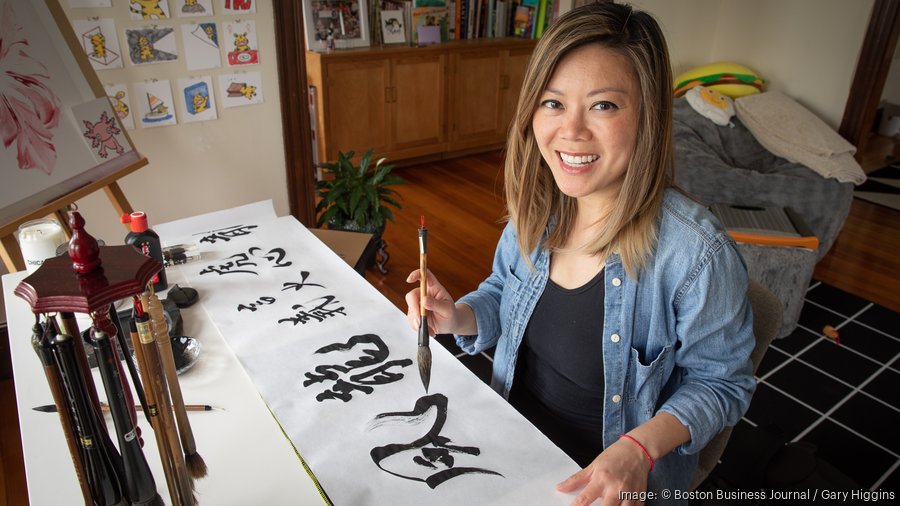 Biopharma exec made a pre-pandemic pivot to calligraphy - Boston ...