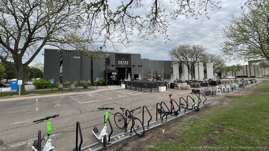 Hope Breakfast Bar, Pryes Brewing, Slice put patios above parking ...