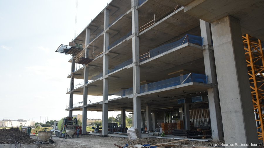 Hines' Levit Green life sciences complex near TMC tops out first phase ...