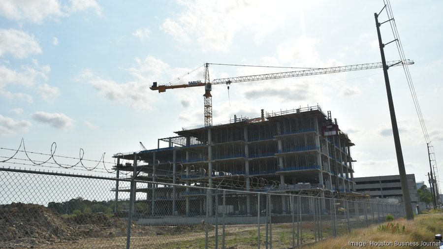 Hines' Levit Green life sciences complex near TMC tops out first phase ...