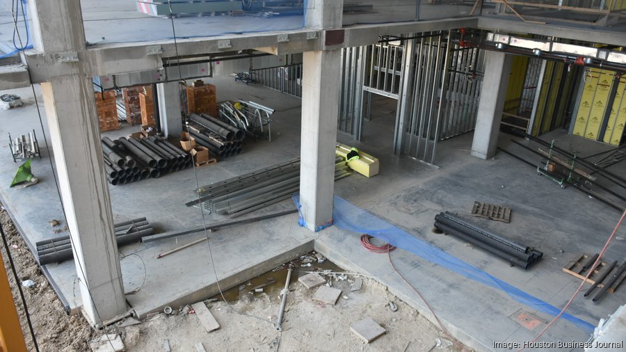 Hines' Levit Green life sciences complex near TMC tops out first phase ...