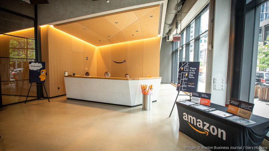 Inside Amazon’s new Boston Seaport District building - Boston Business ...