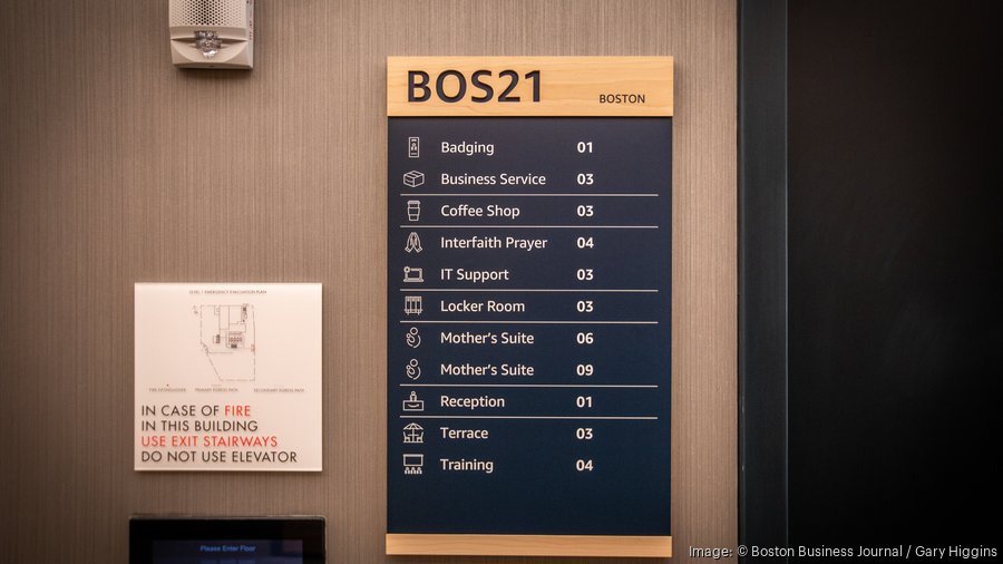 Inside Amazon’s new Boston Seaport District building - Boston Business ...