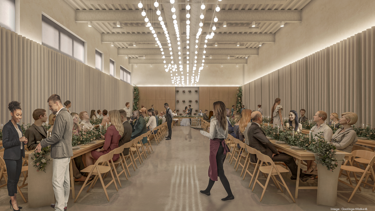 Strang Hall owners get to work on event space next door to food hall ...