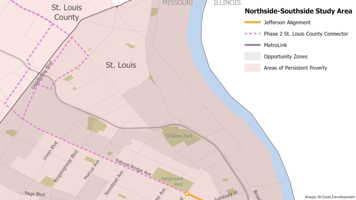 North-south MetroLink expansion in St. Louis now estimated to cost $1 ...