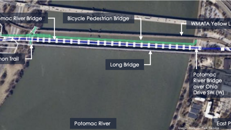 Long Bridge expansion project seeking NCPC approval - Washington ...