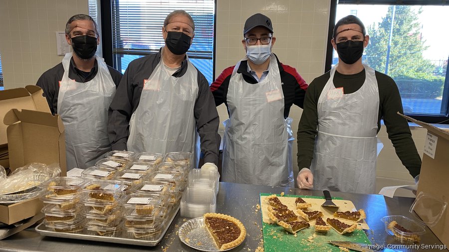 Community Servings gets help from ScrubaDub pie sales - Boston Business ...