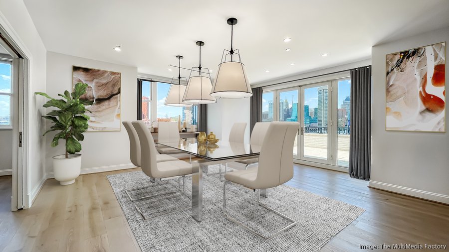 Tom Clancy's penthouse at the Ritz-Carlton in Baltimore goes to auction ...