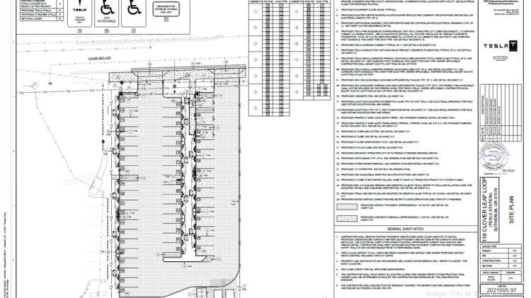 Tesla Supercharger station in Sutherlin, Oregon, will be biggest ...