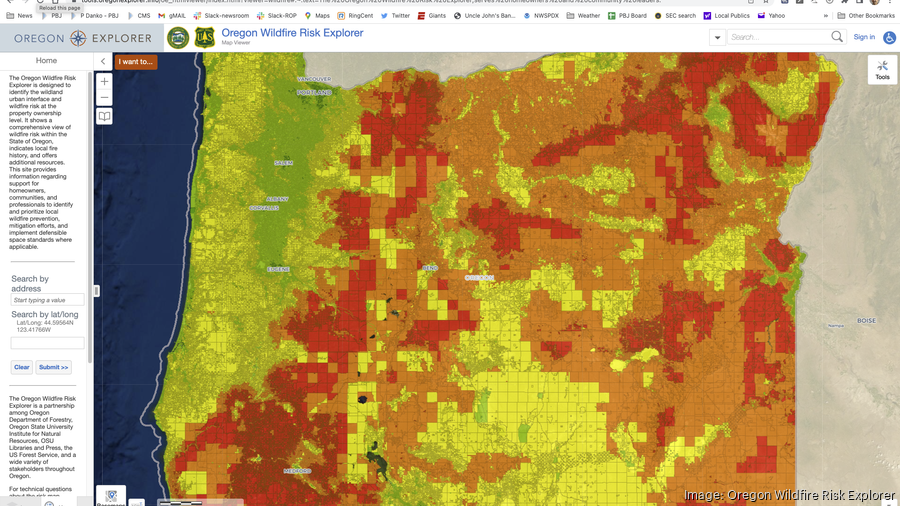 New Oregon wildfire risk map will be finalized late next year ...