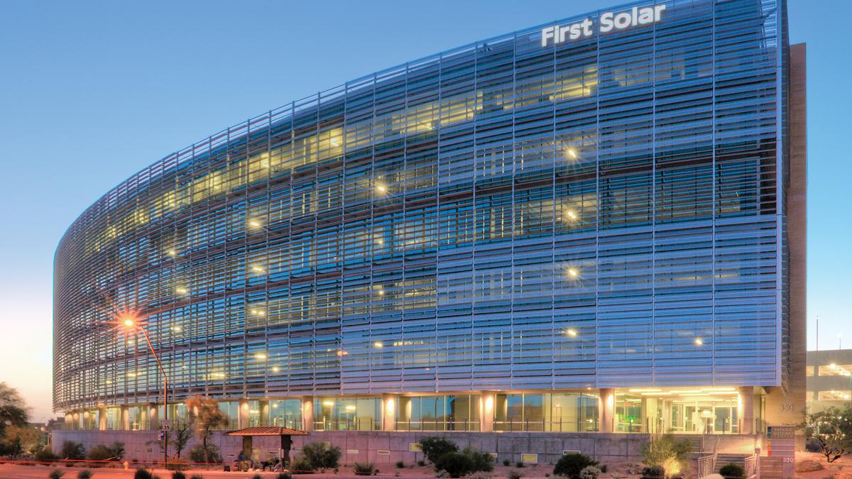First Solar wants to build $20M R&D center in Mesa - Phoenix Business ...