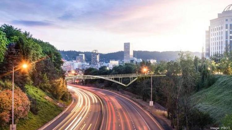 New pedestrian bridge on opens on Portland's Eastside - Portland ...