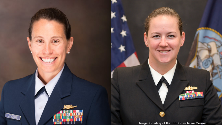 For the first time, USS Constitution and USCGC Eagle are commanded by ...