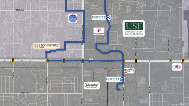 HART proposes circulators for downtown Tampa and USF area - Tampa Bay ...