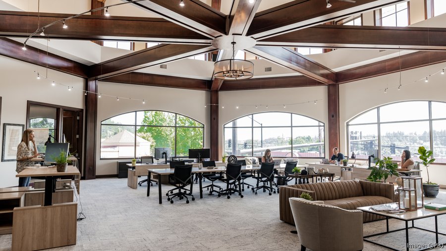 Cool Spaces: Quinn Thomas' Lake Oswego hybrid-driven office - Portland ...