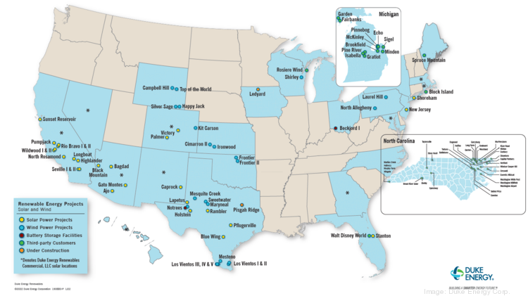 Duke Energy mulls sale of business unit in shift for renewables ...