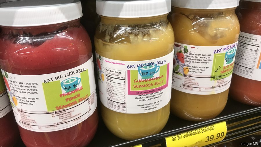 Retailer Sip 901 rides the sea moss product wave - Memphis Business Journal