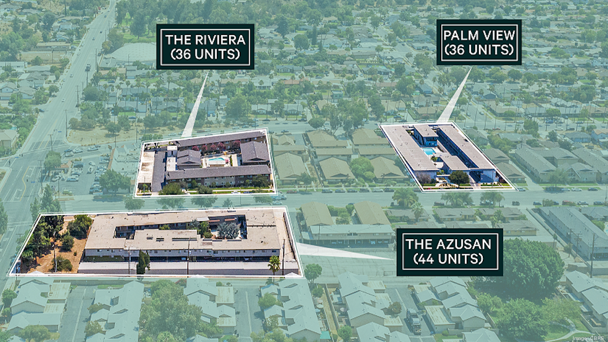 3-property apartment portfolio in Azusa sells for $34 million - L.A ...