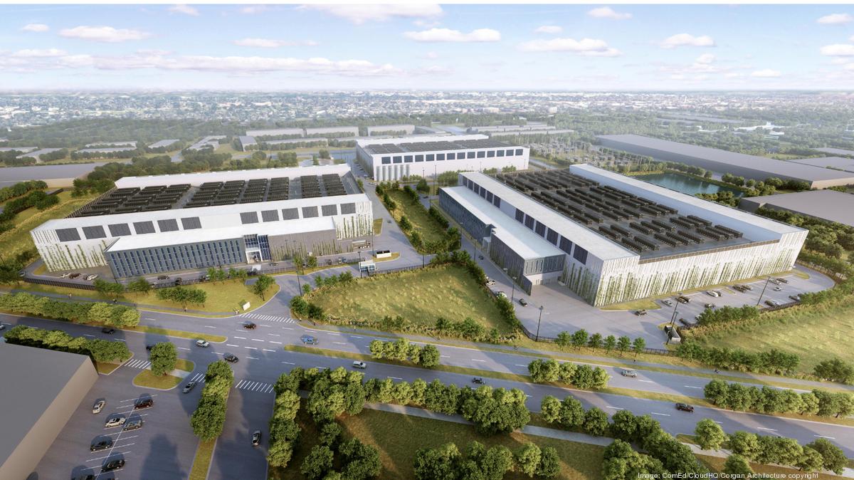 ComEd, CloudHQ break ground on Mount Prospect data center - Chicago Business Journal