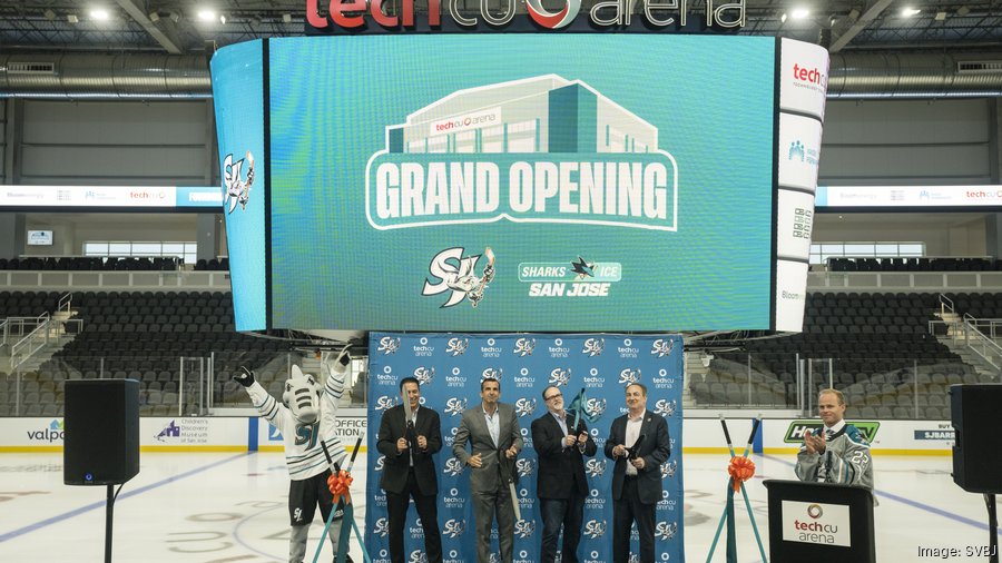 Sharks Sports & Entertainment opens Tech CU Arena in San Jose - Silicon ...