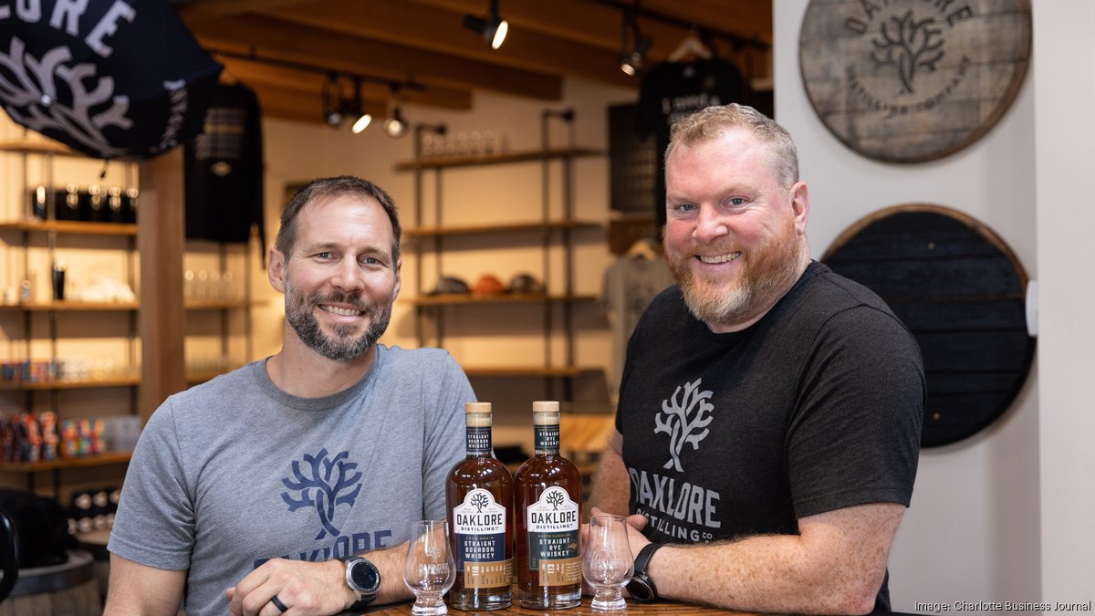 Oaklore Distilling Co. opens in Matthews - Charlotte Business Journal