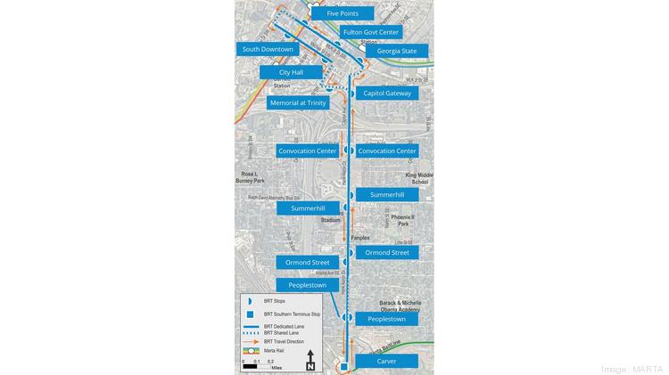 MARTA scales back Summerhill BRT amid rising costs - Atlanta Business ...