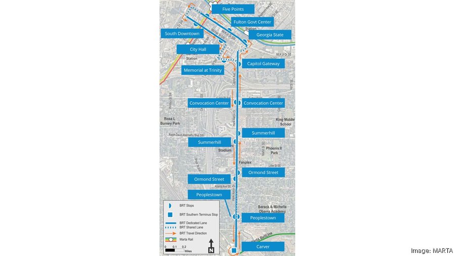 MARTA scales back Summerhill BRT amid rising costs - Atlanta Business ...