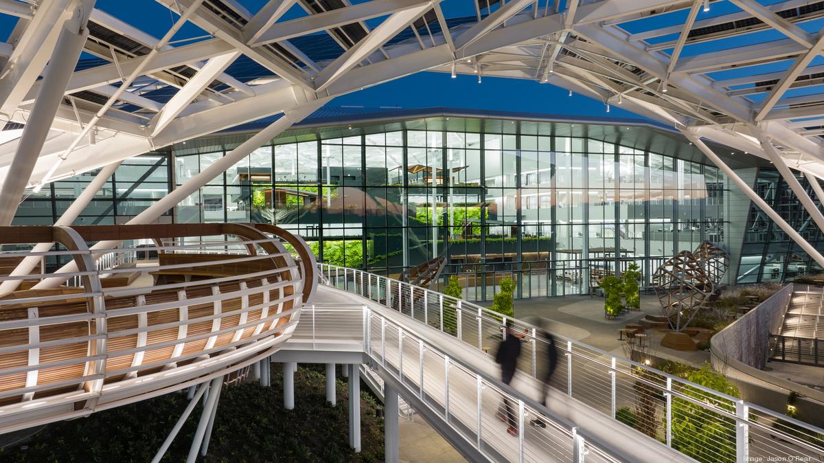 Nvidia's Voyager building is the 2022 Structures honoree for Interiors ...