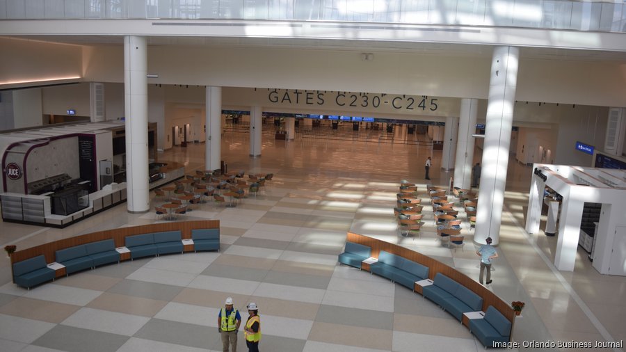Orlando airport new Terminal C construction project for flights ...
