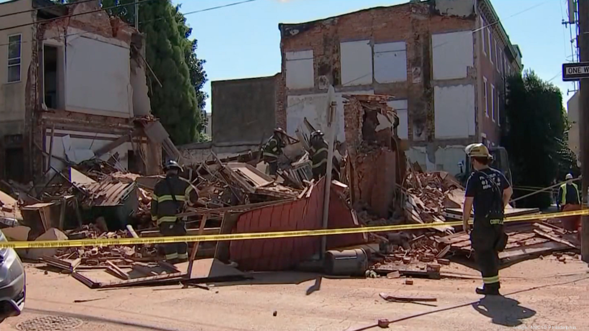 Key Pizza destroyed in Fishtown building collapse - Philadelphia ...