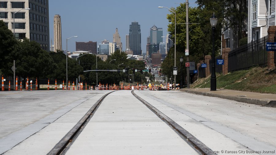 About one-quarter complete, KC's southern streetcar is on track for a ...
