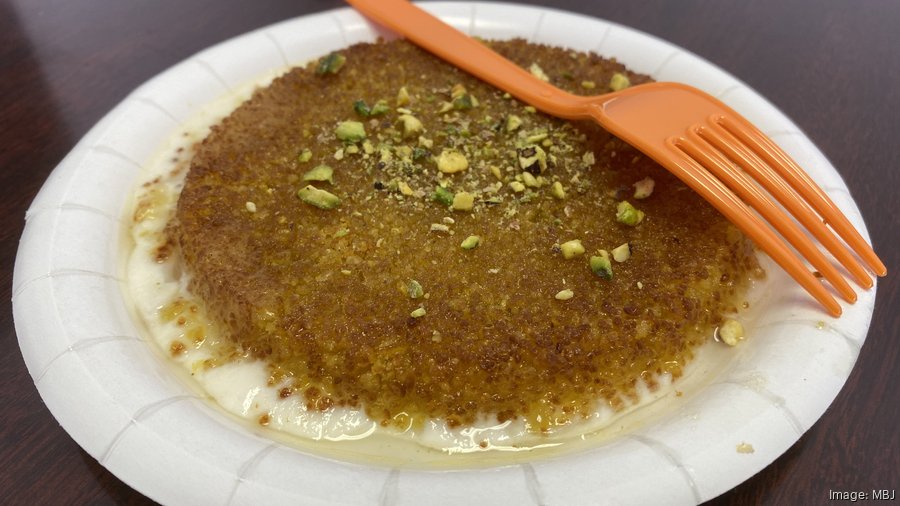 Hi Kunafa! Middle Eastern dessert at Cordova restaurant. - Memphis ...