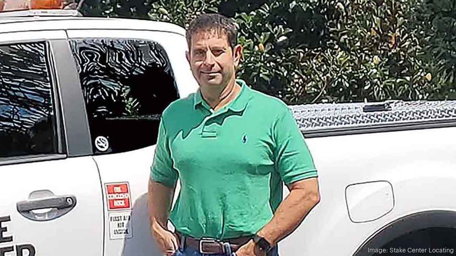 George Baer, CEO of Stake Center Locating LLC in Greensboro, is ...