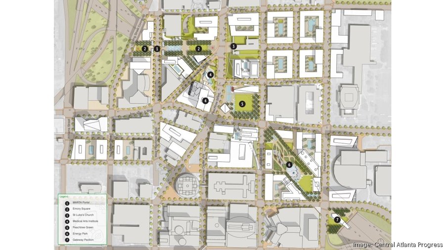 Atlanta seeks grant to 'stitch' Downtown with park above Connector ...