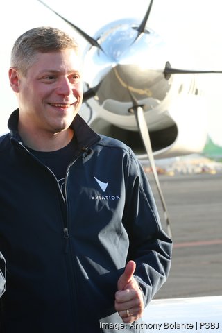 Eviation CEO Greg Davis interview about a test flight of the electric ...