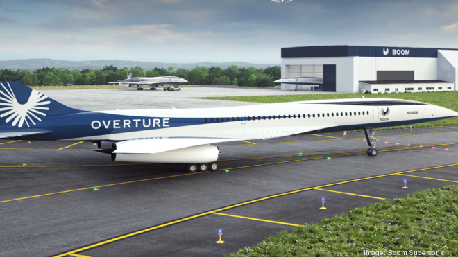 Boom Supersonic gets building permit for Greensboro jetliner factory ...