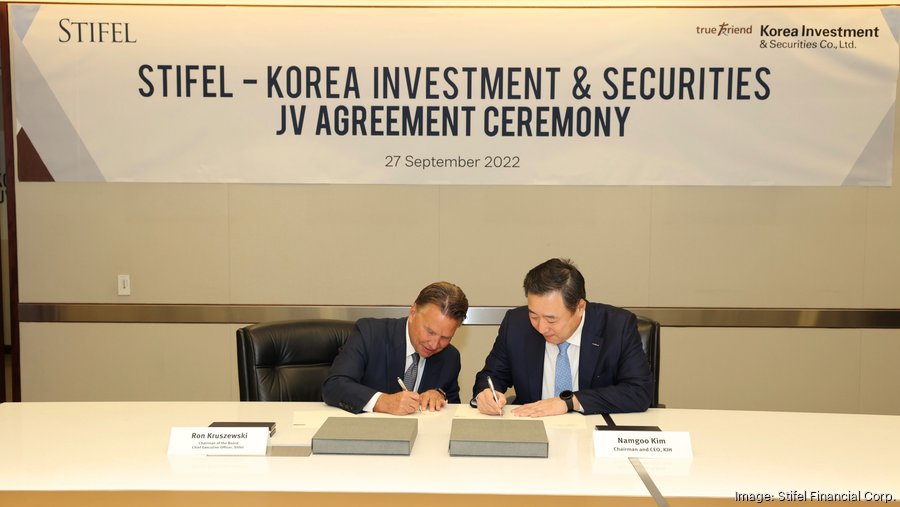 Stifel Financial Corp. forms joint venture with Korea Investment ...