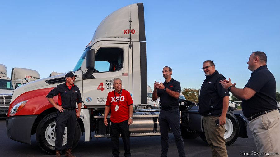 XPO Logistics honors Oak Ridge driver for 4 million miles without an ...